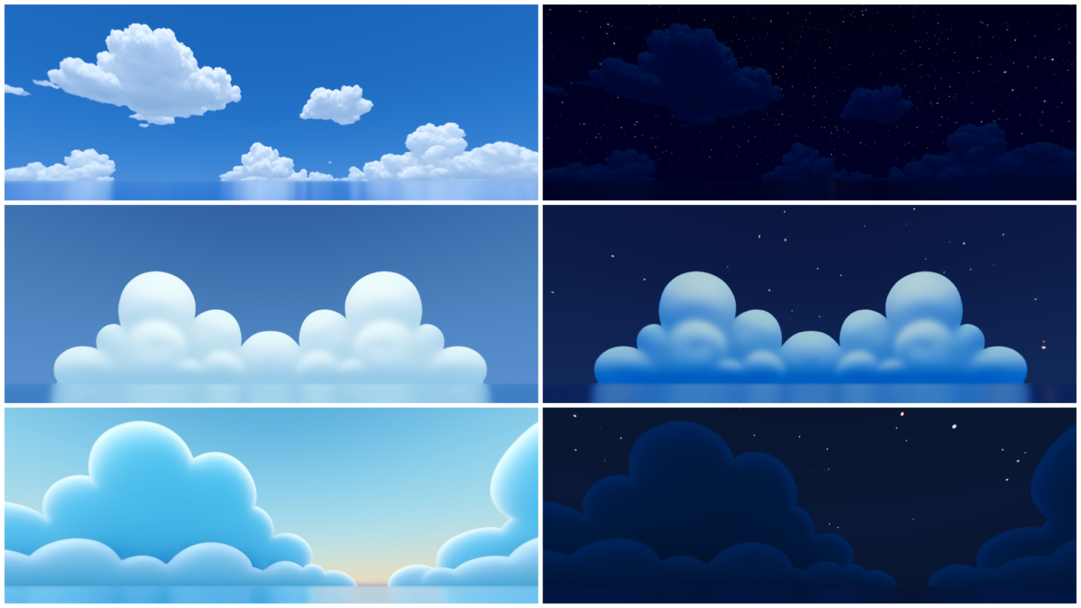 QMS - Cartoon Skybox Pack - Quantum Mana Studio