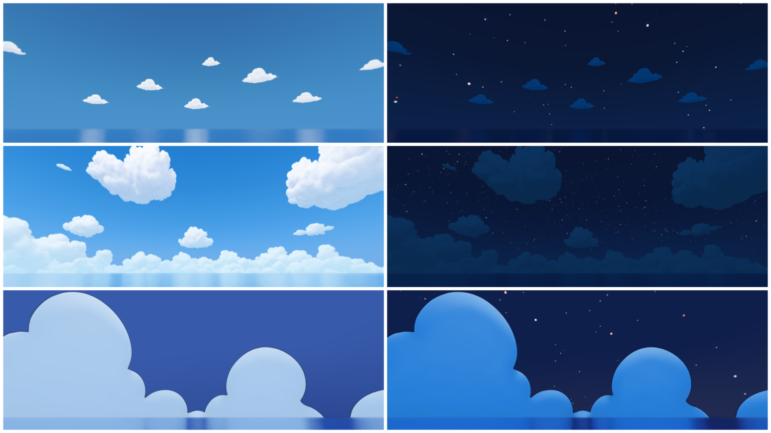 QMS - Cartoon Skybox Pack - Quantum Mana Studio