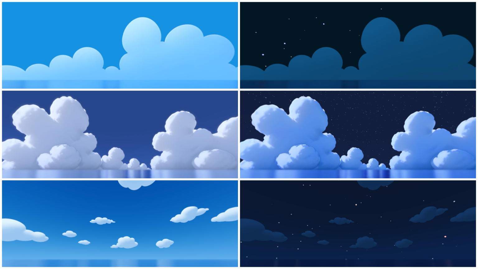 QMS - Cartoon Skybox Pack - Quantum Mana Studio