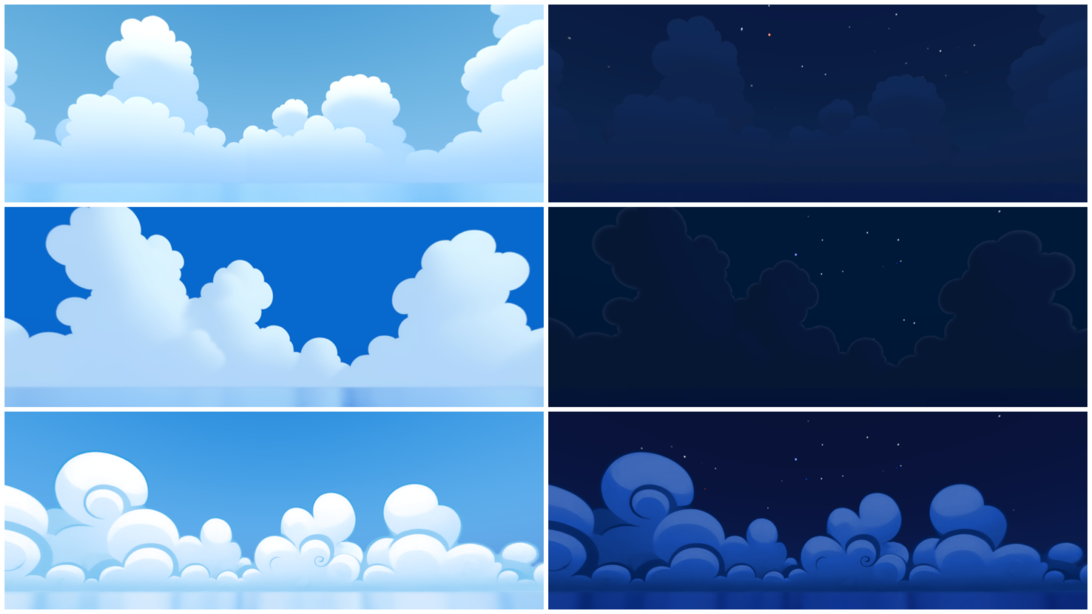 QMS - Cartoon Skybox Pack - Quantum Mana Studio