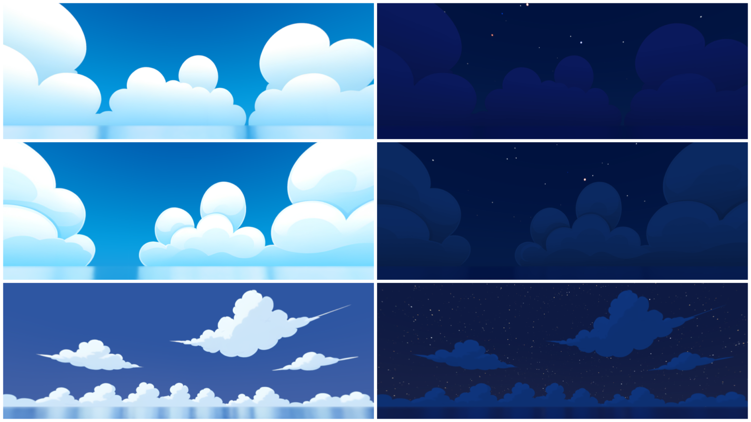 QMS - Cartoon Skybox Pack - Quantum Mana Studio