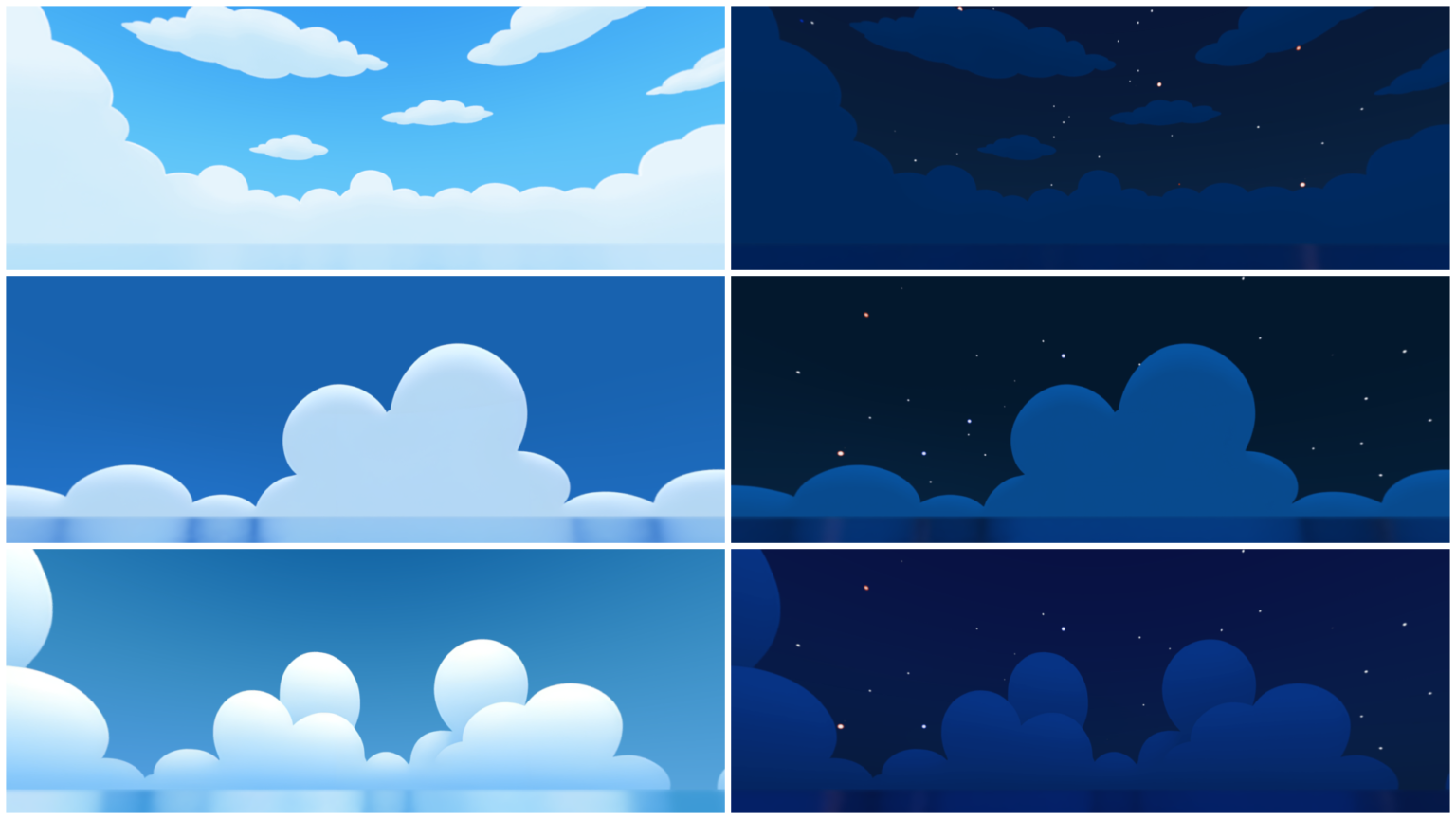 QMS - Cartoon Skybox Pack - Quantum Mana Studio