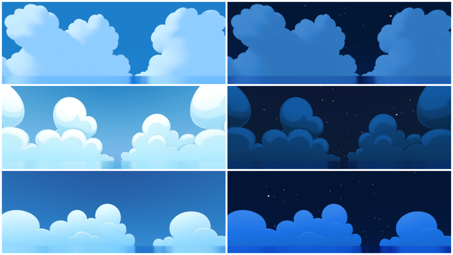 QMS - Cartoon Skybox Pack - Quantum Mana Studio