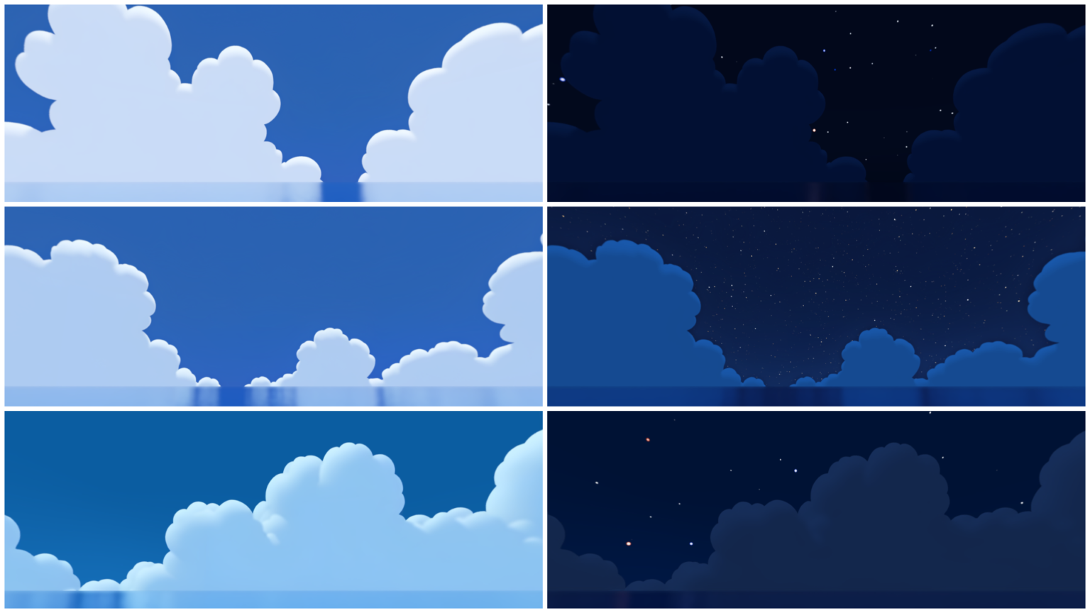 QMS - Cartoon Skybox Pack - Quantum Mana Studio