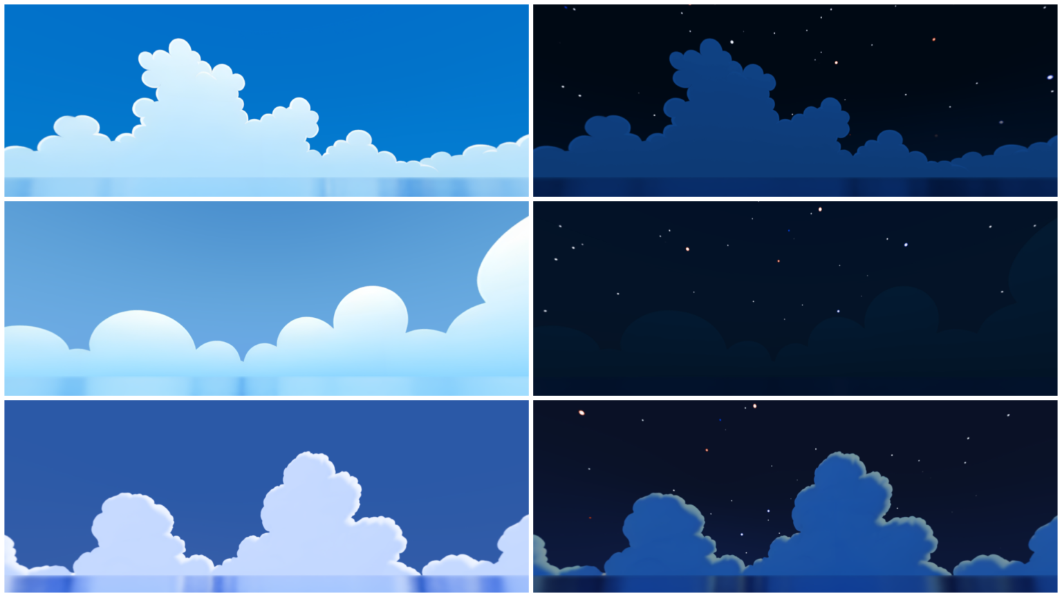 QMS - Cartoon Skybox Pack - Quantum Mana Studio